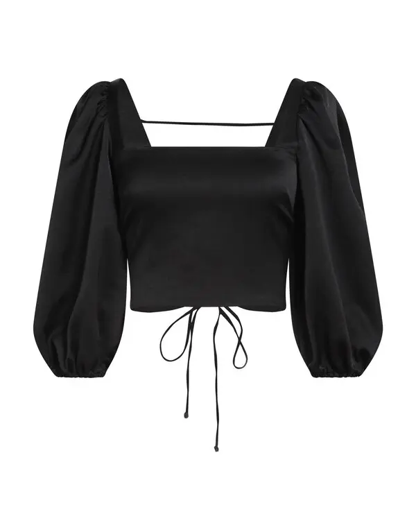 Ba&sh Satin Crop Top