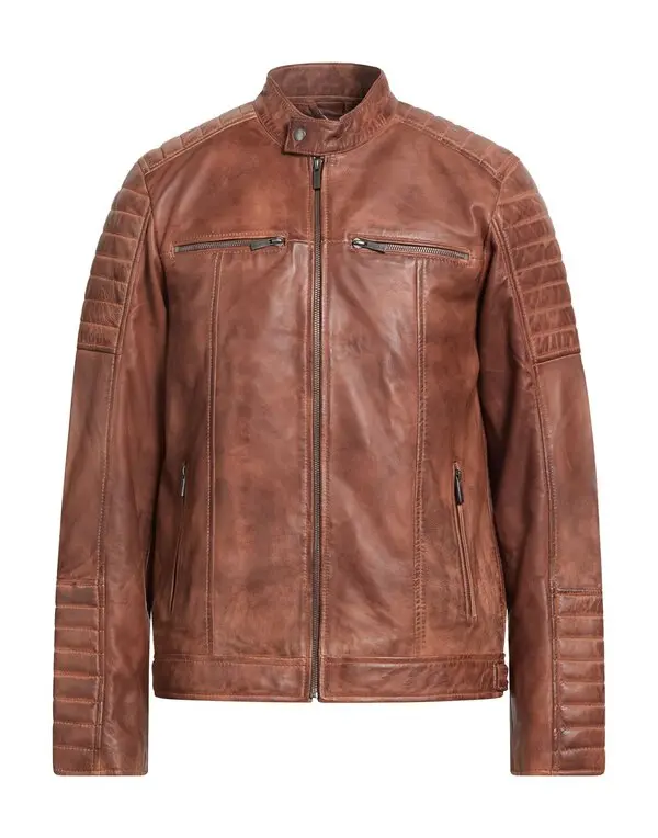 Bolongaro Trevor Biker Leather Jacket