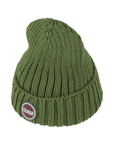 COLMAR Virgin Wool And Acrylic Beanie - Green