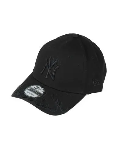 New Era Cotton Twill Baseball Cap - Black