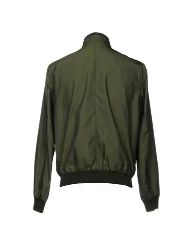 MOORER Bomber Jacket With Zip Closure
