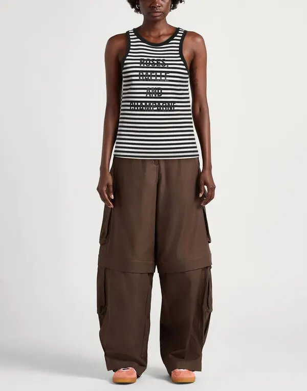 GAËLLE PARIS Striped Tank Top
