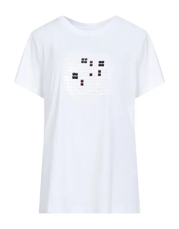 Armani Exchange Cotton T-shirt With Appliqués