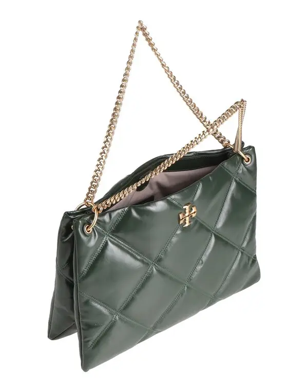 Tory Burch Leather Tote With Chain Strap