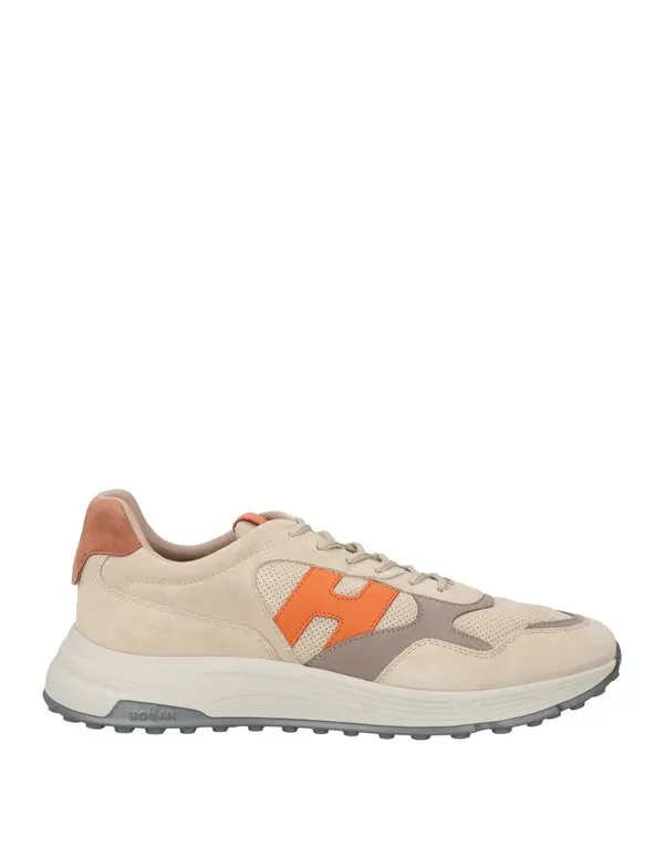 Hogan Light Leather Sneakers - Light Grey