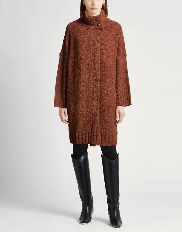Liu Jo Bouclé Single-breasted Coat
