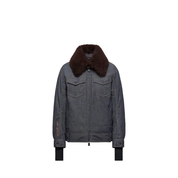 Moncler Yunque Denim Ski Jacket