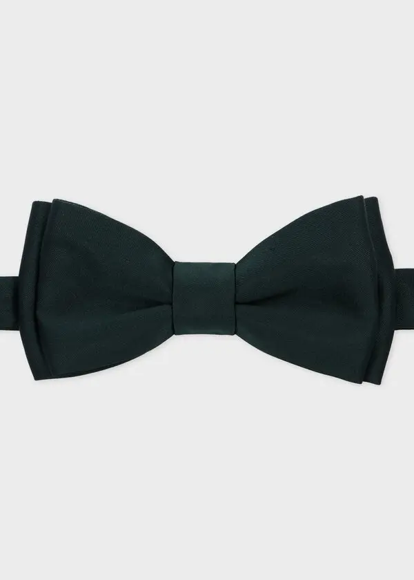 Paul Smith Satin Bow Tie - Green