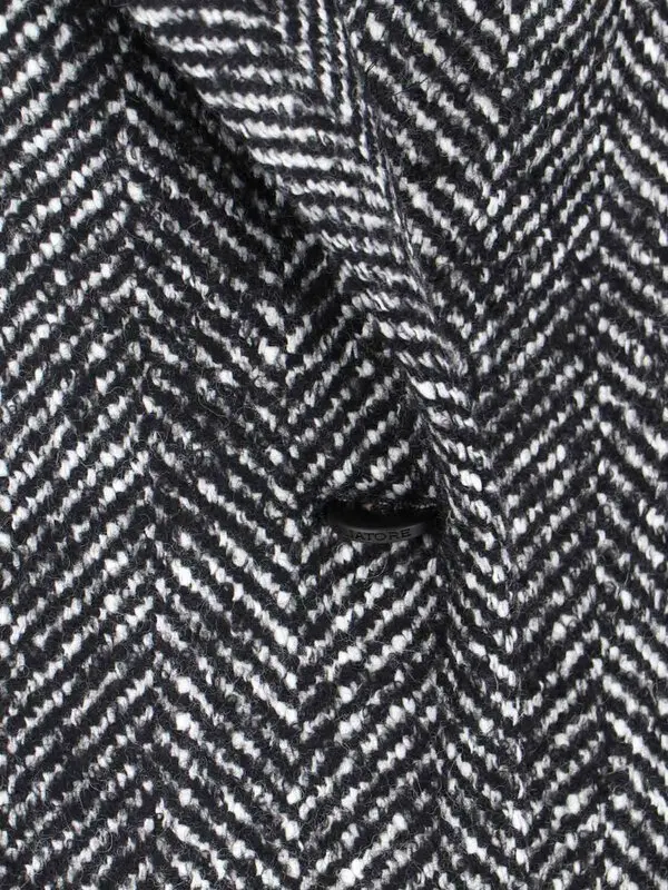Tagliatore Jole Double-breasted Coat - Black