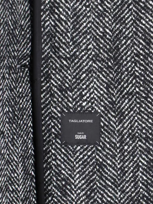 Tagliatore Jole Double-breasted Coat - Black