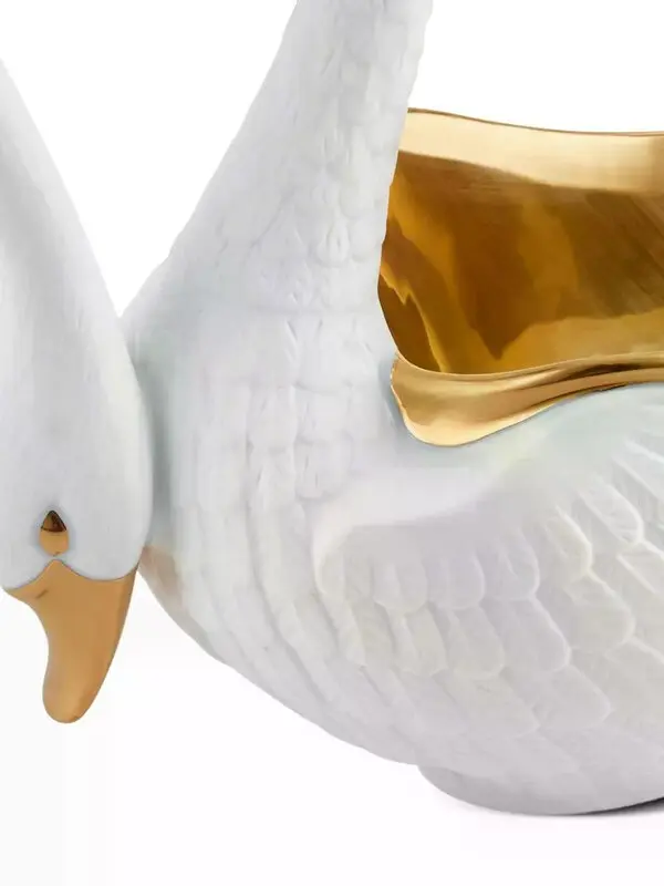 L'Objet Large Swan Centerpiece