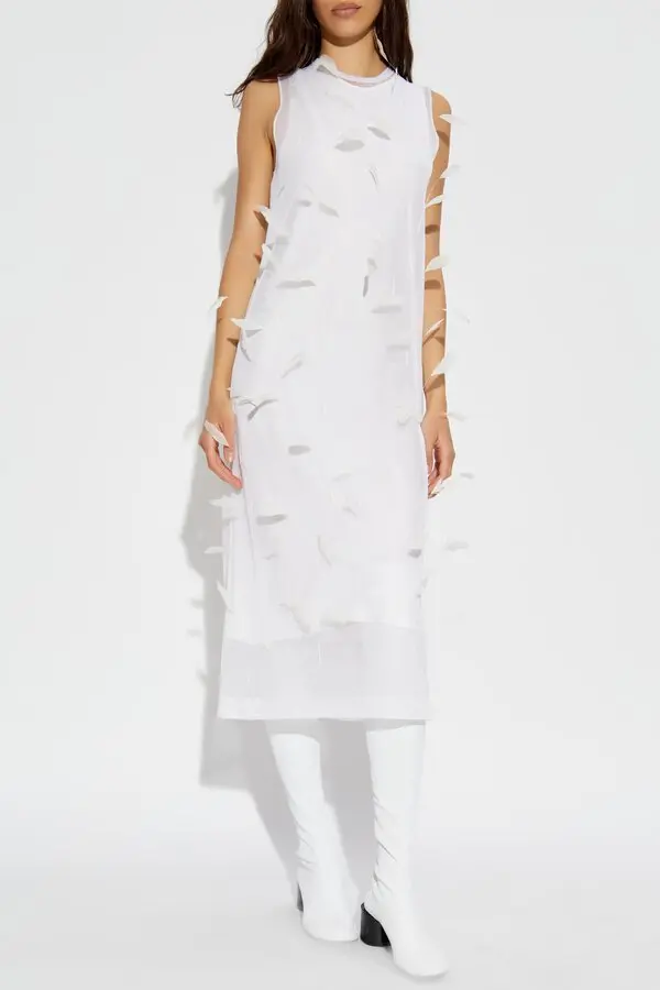 JIL SANDER Silk Midi Dress