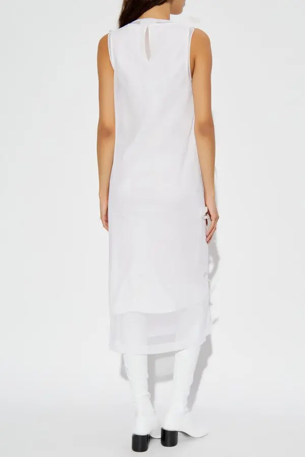JIL SANDER Silk Midi Dress