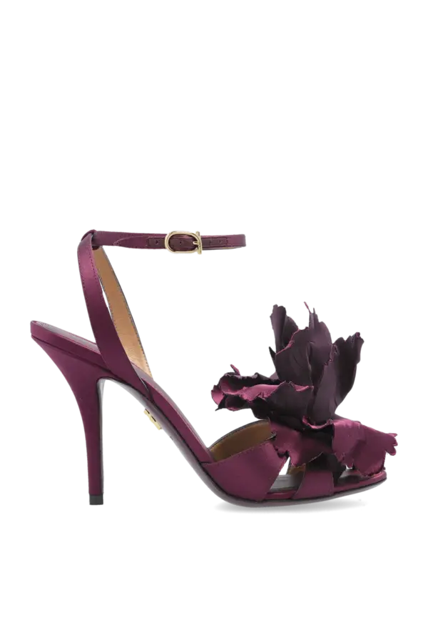 FERRAGAMO Ghillie Heeled Sandals