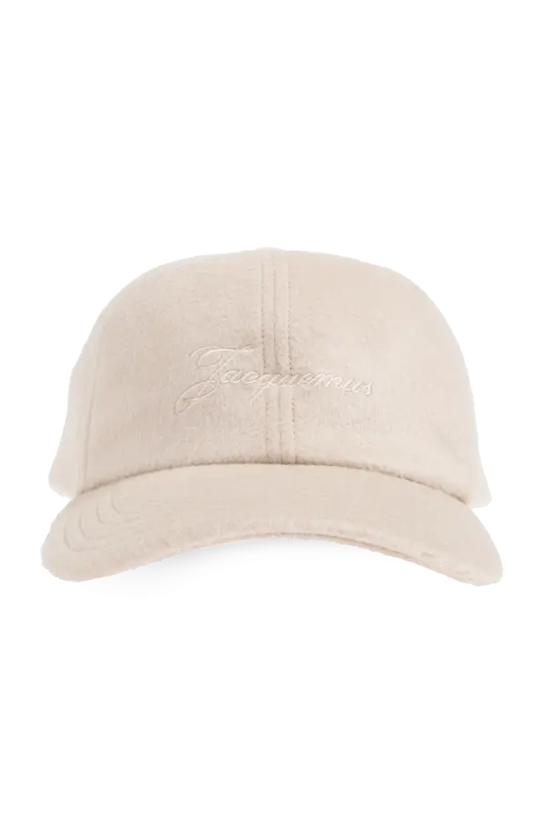 Jacquemus Wool Cap - Cream