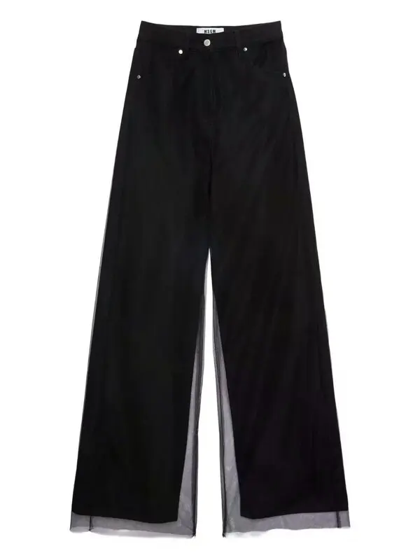 MSGM Paneled Jeans