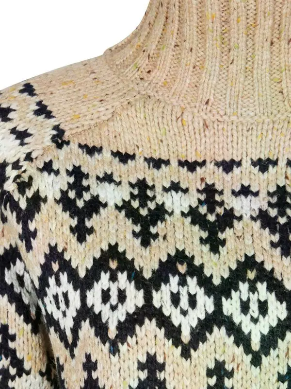 MC2 SAINT BARTH Fair Isle Turtleneck Sweater