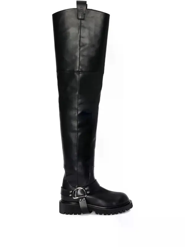 MSGM D-ring Over-the-knee Boots