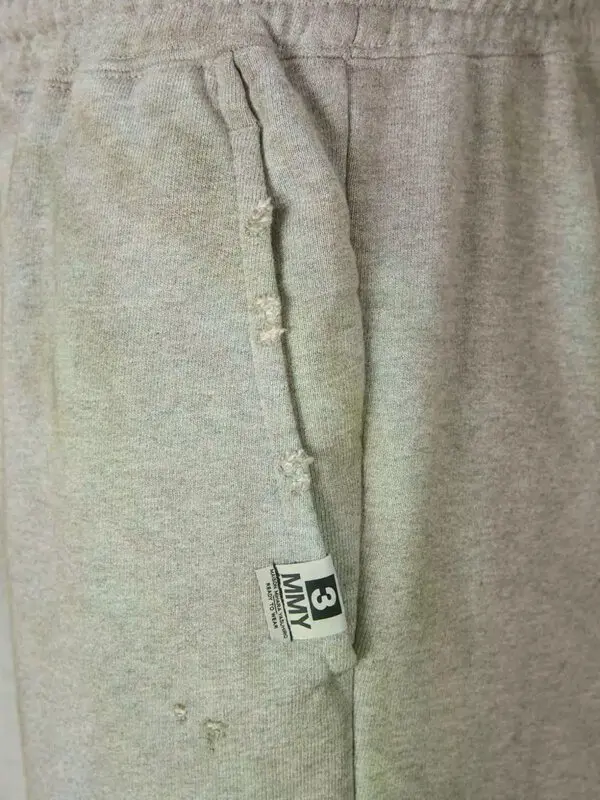 Mihara Yasuhiro Distressed Hem Trousers