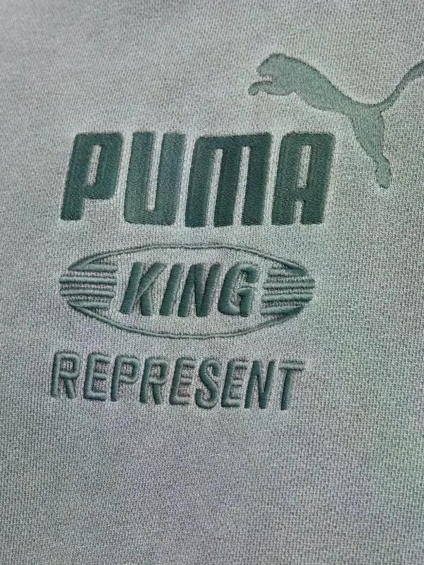 PUMA Logo-embroidered Hooded Sweater