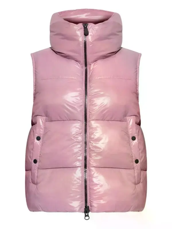 SAVE THE DUCK Ama Funnel-neck Jacket - Pink