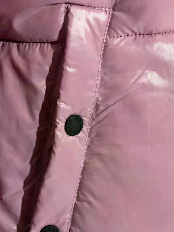 SAVE THE DUCK Ama Funnel-neck Jacket - Pink