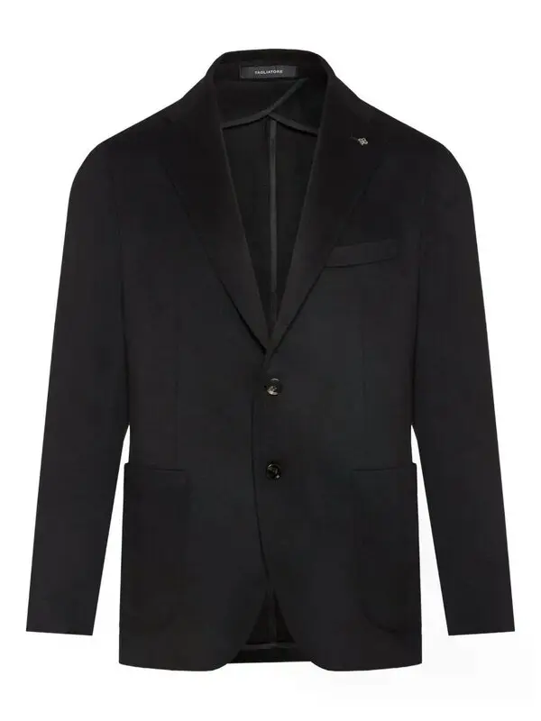 Tagliatore Button Single-breasted Jacket - Black