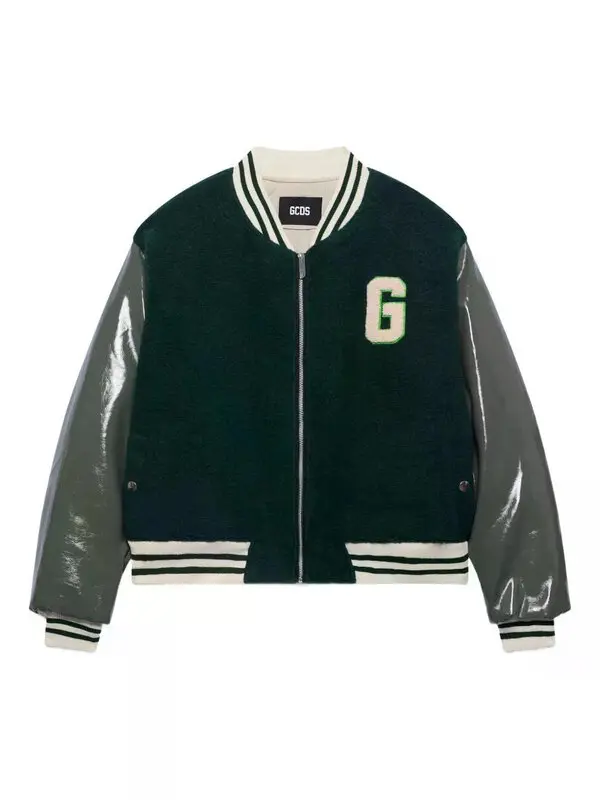 Gcds Letterman Zip Jacket