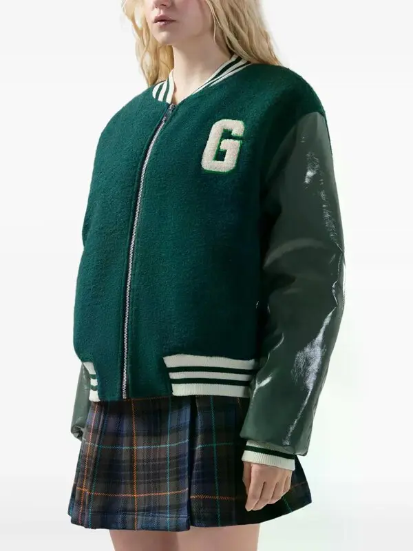 Gcds Letterman Zip Jacket