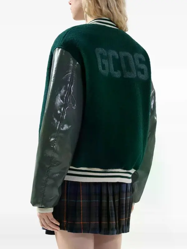 Gcds Letterman Zip Jacket