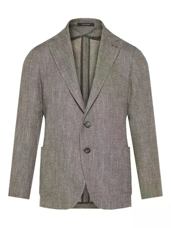 Tagliatore Herringbone-pattern Jacket