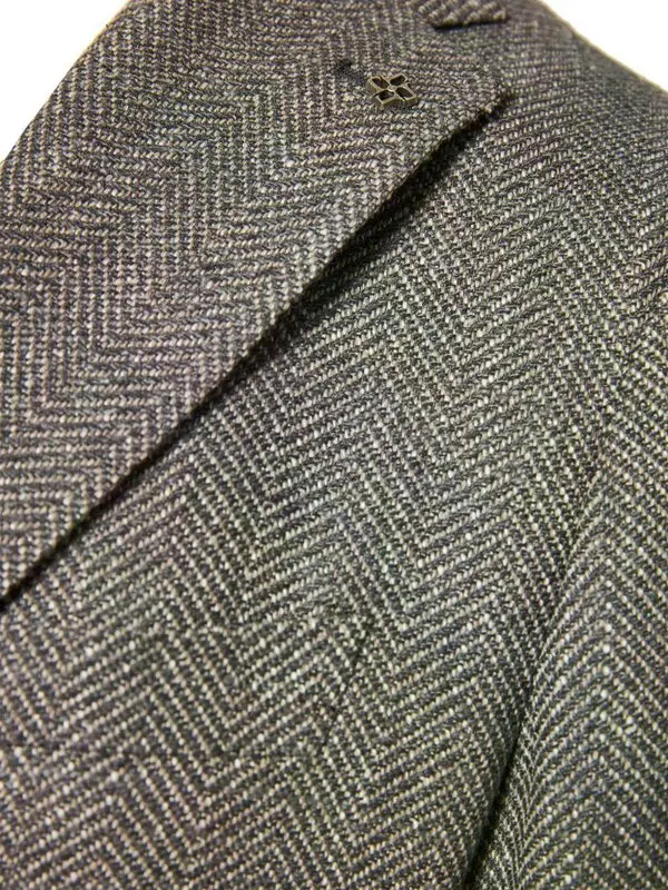 Tagliatore Herringbone-pattern Jacket