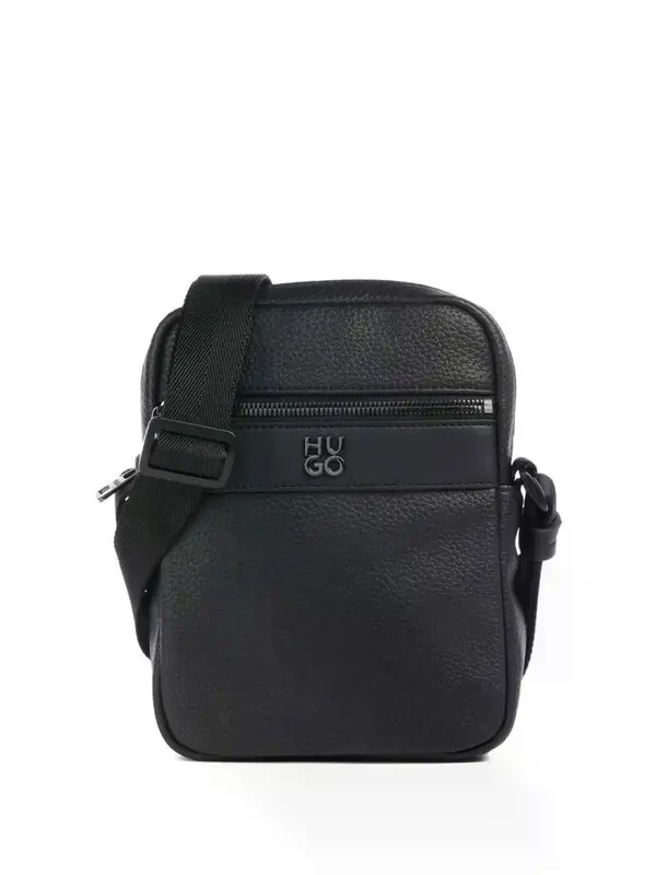 Hugo Boss Logo-plaque Shoulder Bag - Black