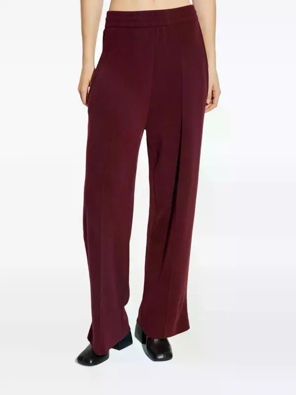 LANVIN Elasticated-waistband Wool-blend Trousers
