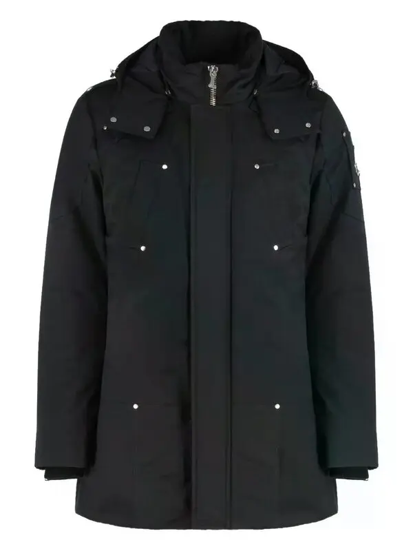 Moose Knuckles Padded Stirling Parka - Black