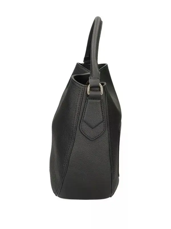 BOSS Grained-leather Shoulder Bag With Detachable Strap