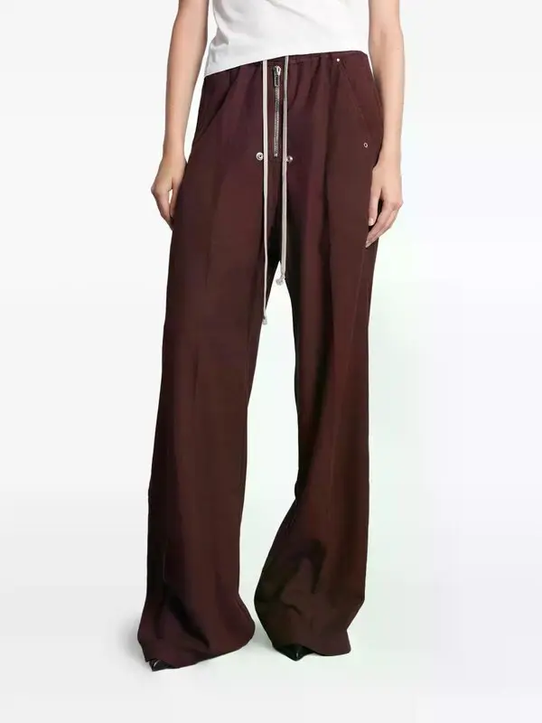 Rick Owens Zip Drawstring Trousers