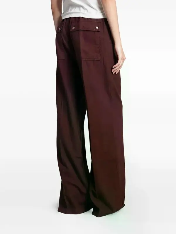 Rick Owens Zip Drawstring Trousers