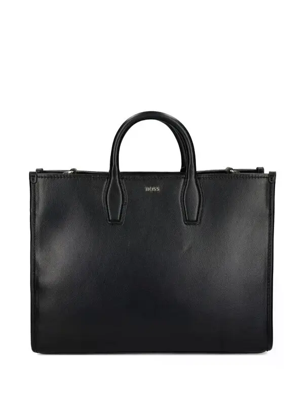 BOSS Logo-plaque Tote Bag With Removable Strap