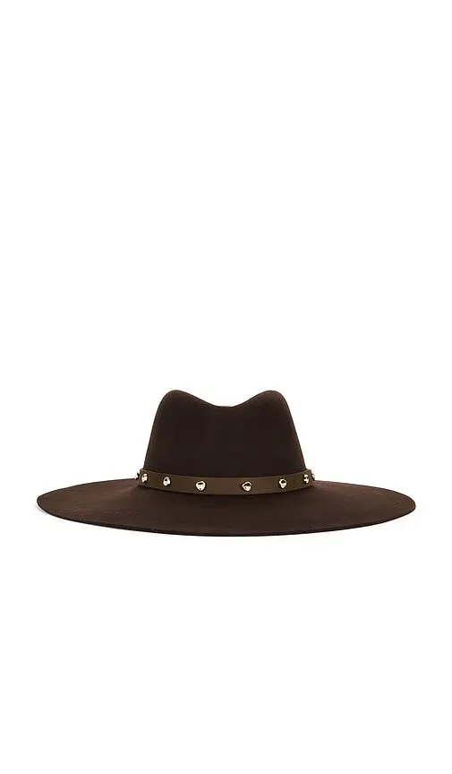 Rag & Bone Brynn Fedora - Dark Espresso