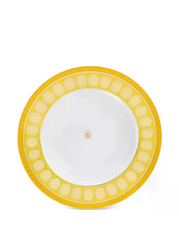 ROSENTHAL X Swarovski Signum Jonquil Soup Plate - White