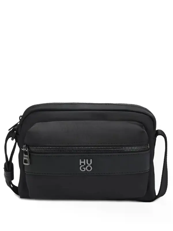 Hugo Boss Logo-plaque Shoulder Bag - Black