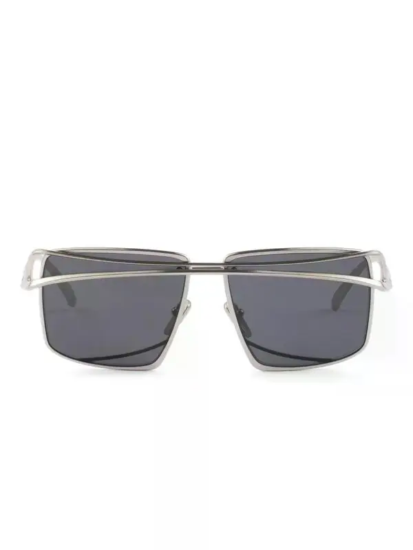 Prada Double-bar Square-frame Sunglasses - Grey
