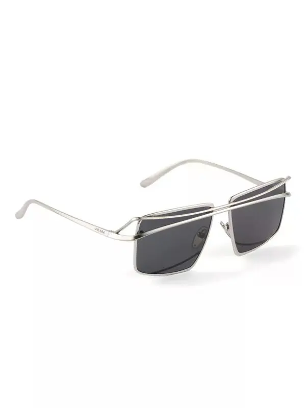 Prada Runway Square-frame Sunglasses