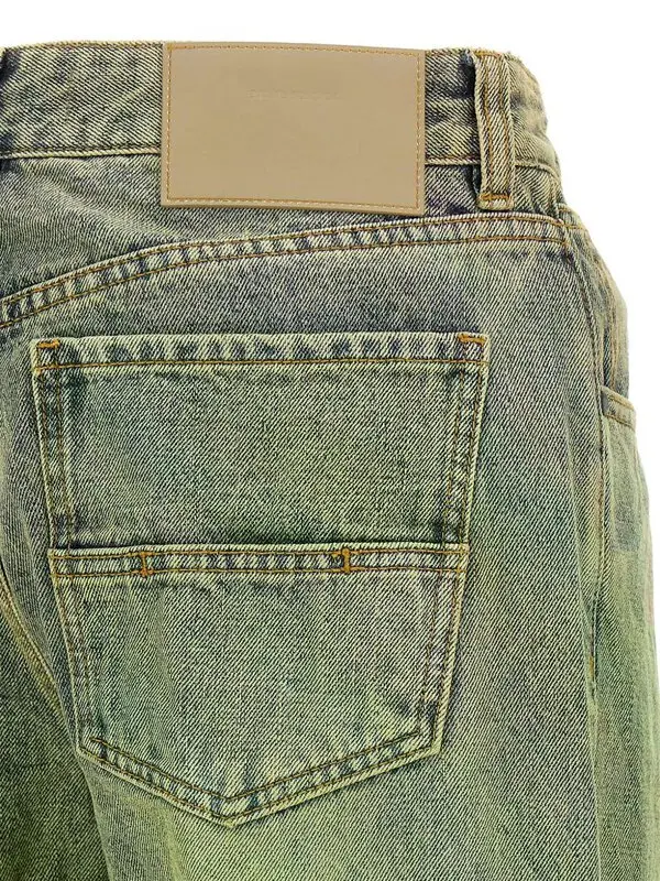 ENTIRE STUDIOS Lean Stonewash-effect Jeans