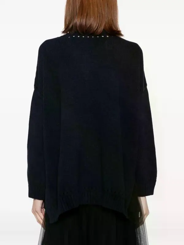Dice Kayek Crystal-embellished Cardigan