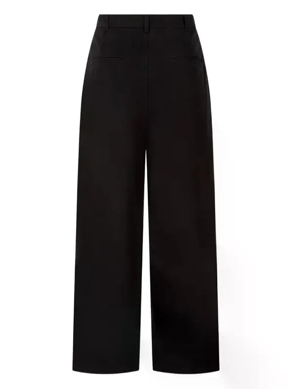 STUDIO TOMBOY Button-detail Cotton Trousers