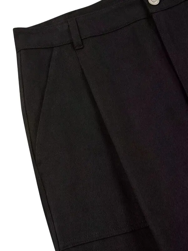 STUDIO TOMBOY Button-detail Cotton Trousers