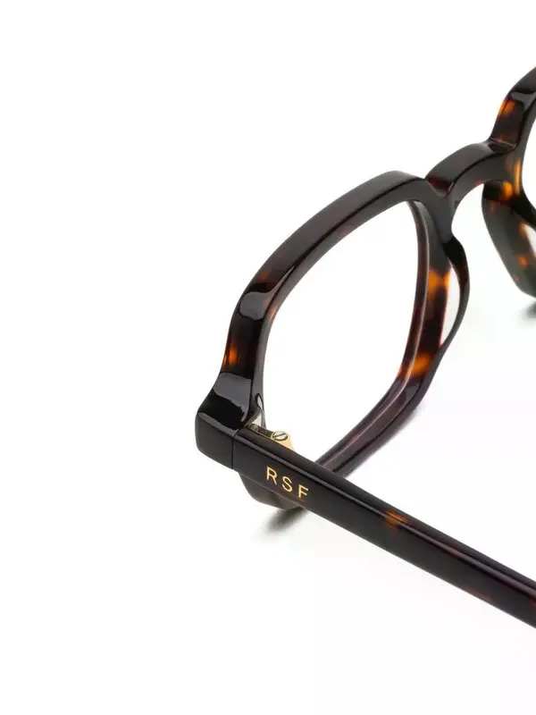 RETROSUPERFUTURE Tortoiseshell Rectangle-frame Glasses