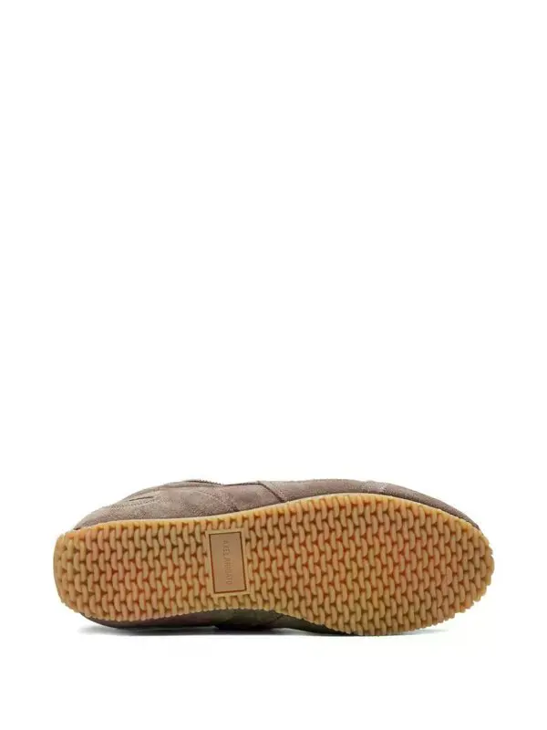 Axel Arigato Slow Runner Layered Suede Sneakers - Brown